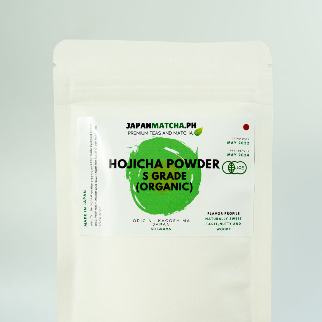 Hojicha Powder (Organic) from Kagoshima, Japan – Japanmatchaph