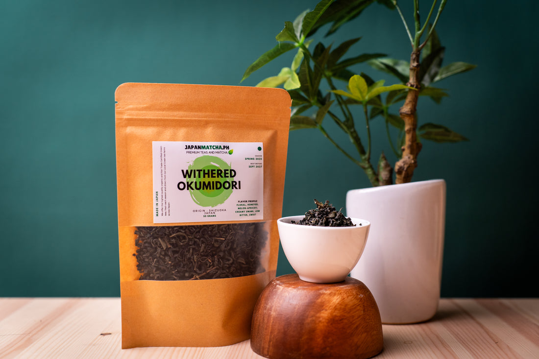 Withered Okumidori Tea | Floral and Honeyed Japanese Green – Japanmatchaph