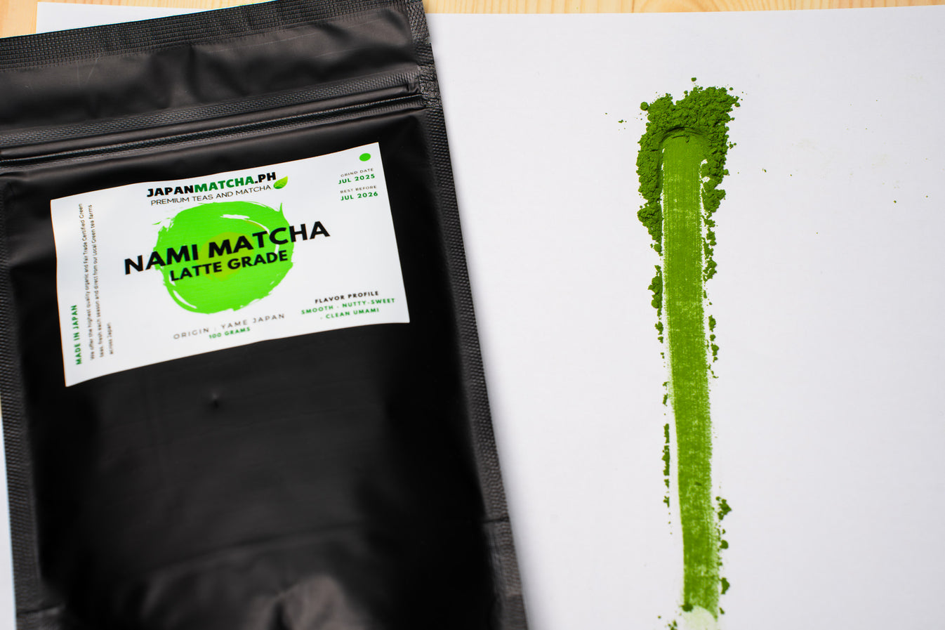 Nami Matcha (Latte Grade) From Japanmatchaph